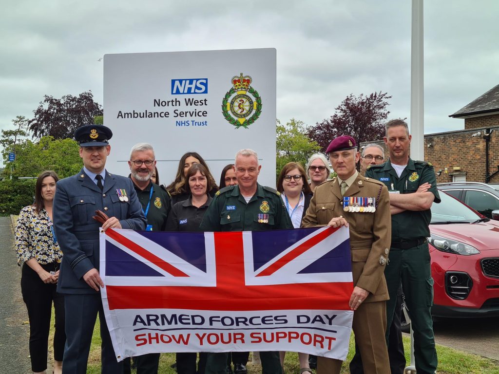 Armed Forces Network - NWAS - North West Ambulance Service