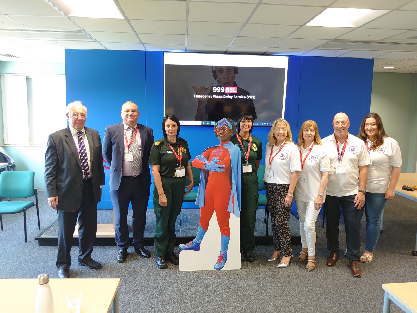 999 British Sign Language (BSL) Emergency video relay service - NWAS ...