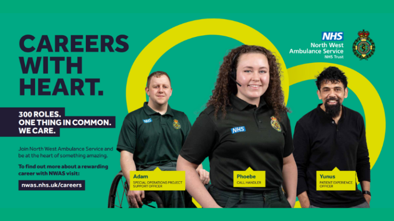 Careers with Heart - we're recruiting now! - NWAS - North West ...