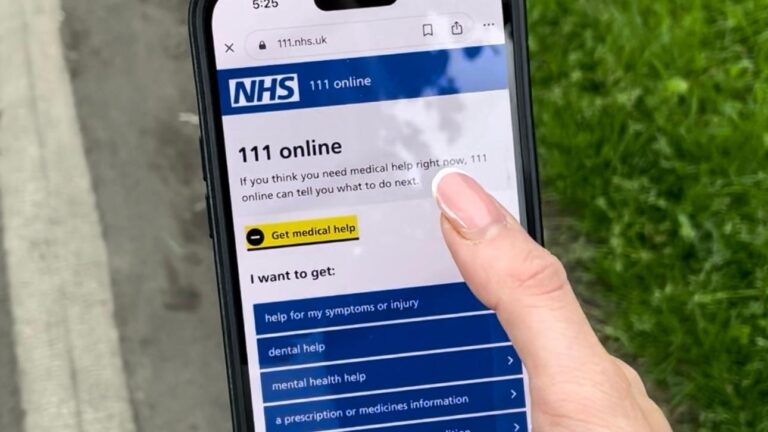Call to use NHS 111 online for non-urgent health concerns - NWAS - North West Ambulance Service