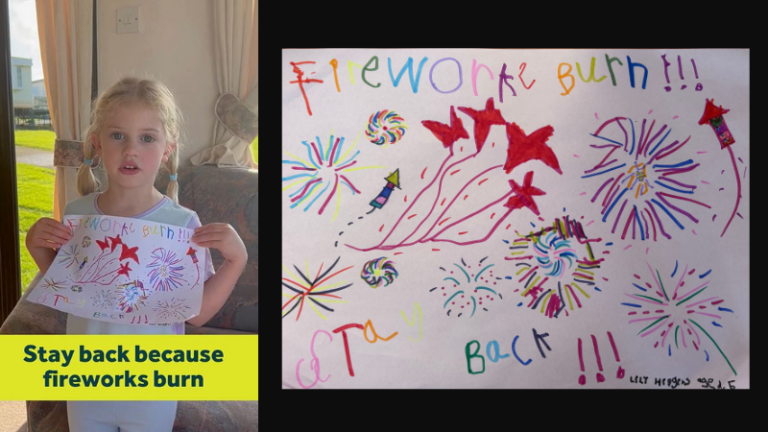 Bonfire Night Safety poster competition winner announced. - NWAS - North West Ambulance Service