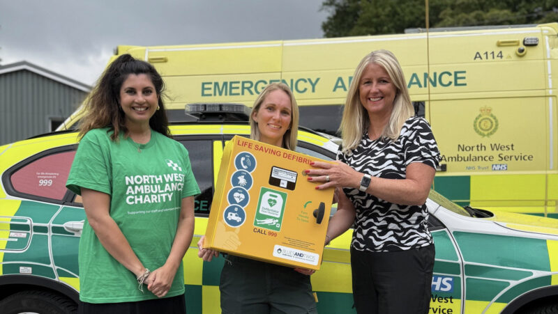Lifesaving collaboration delivers vital defibs to Lancashire community ...