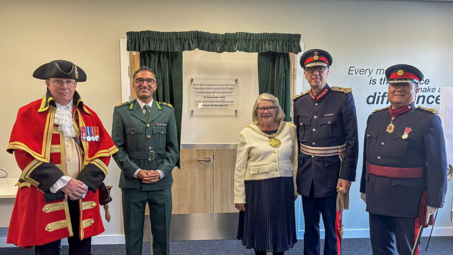 New HART base officially opened in Liverpool - NWAS - North West ...
