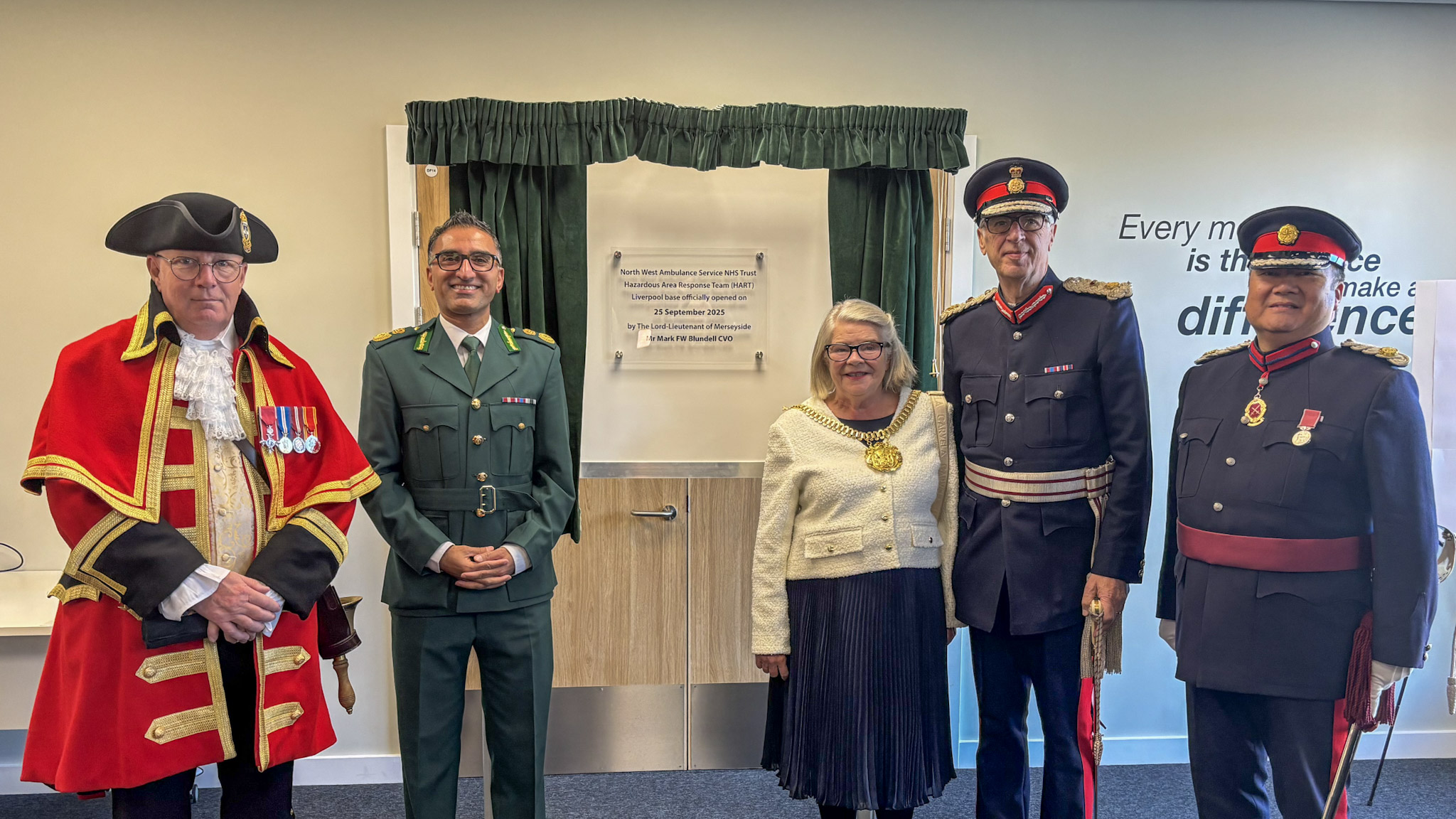 New HART base officially opened in Liverpool - NWAS - North West ...
